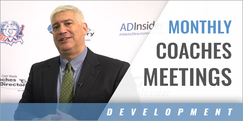 Creating a Monthly Coaches Professional Development Meeting with Dave ...