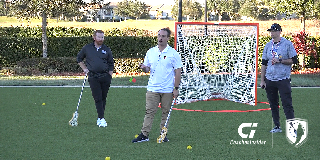 Faceoff Drills and Skills with Peter Dolan – High Point Univ., Casey Dowd – Princeton Univ., and ...