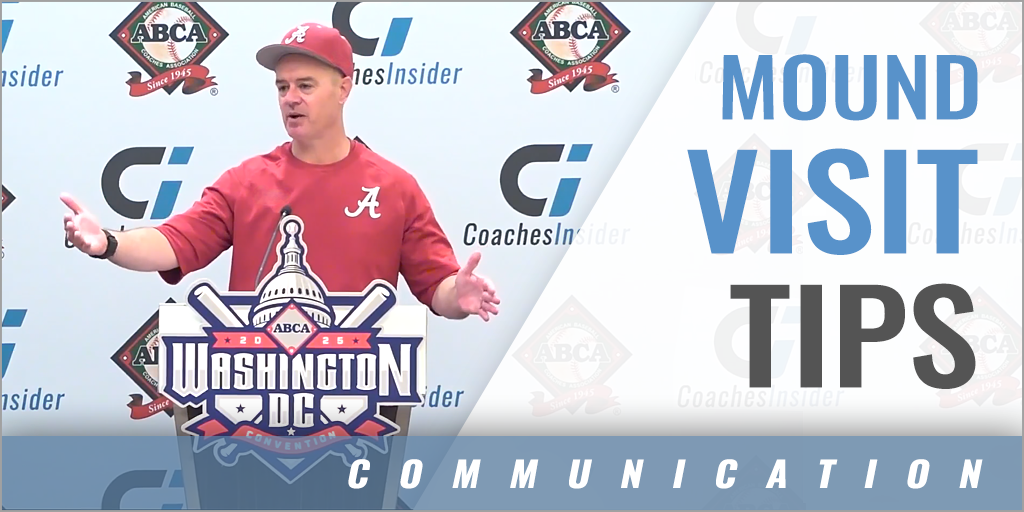 Pitching: Mound Visit Tips with Jason Jackson – Univ. of Alabama ...