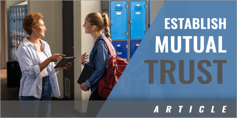 Establishing Mutual Trust – Coaches Insider